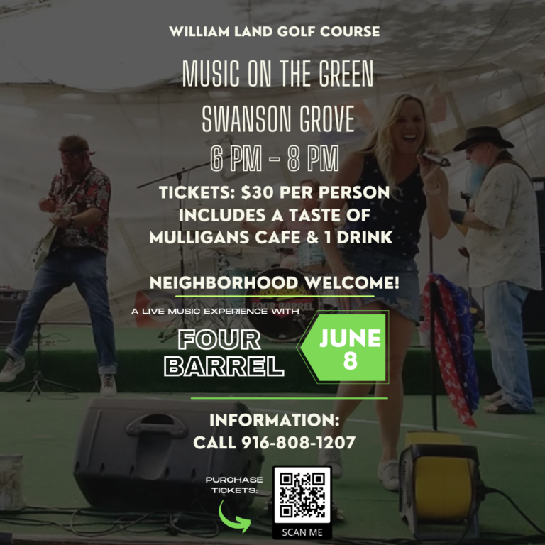 Come play golf at William Land Park in Sacramento, CA